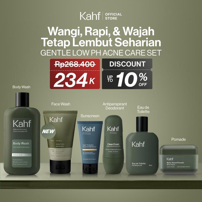 Promo [KAHF BUNDLE 6IN1 PAKET PERAWATAN LENGKAP] Paket Complete ...