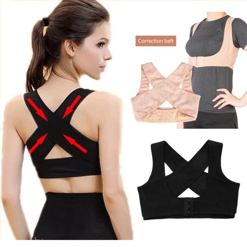 Korset Penegak Punggung Push Up Dada Body Harness Korektor Postur ...
