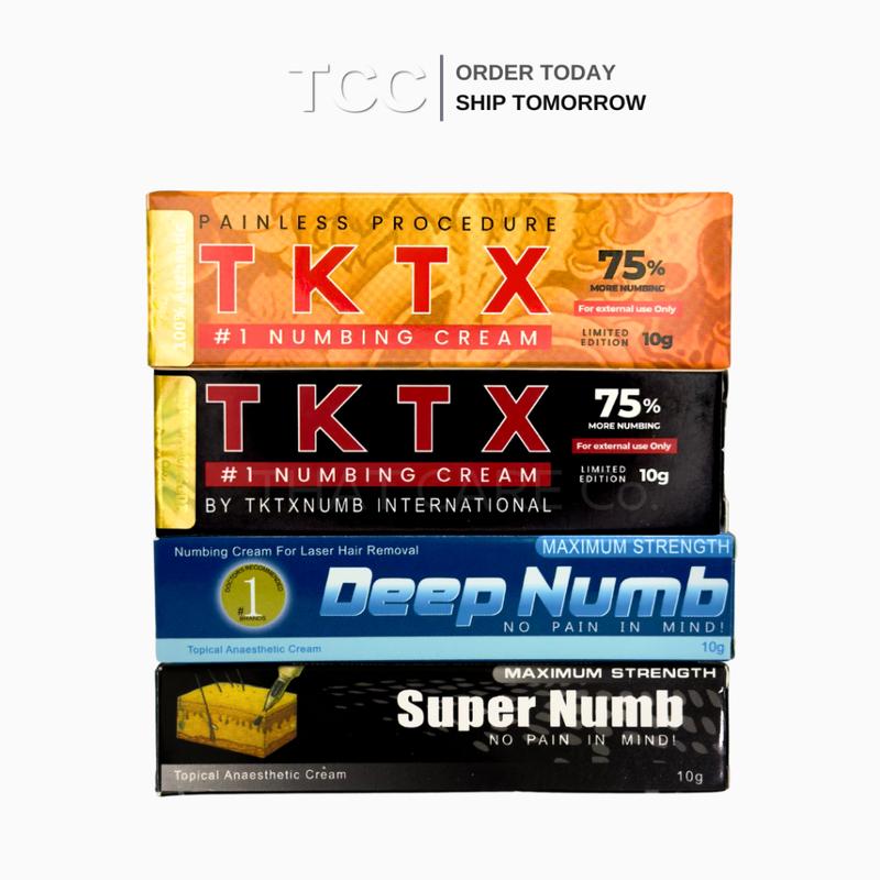 TKTX Tattoo Numbing Cream Super Numb Topical Anesthesia Deep - TikTok ...