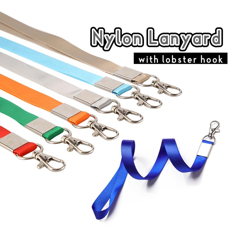(1 PCS) Nylon Lanyard 1.5cm with Lobster Hook (Lanyard Nilon - TikTok ...