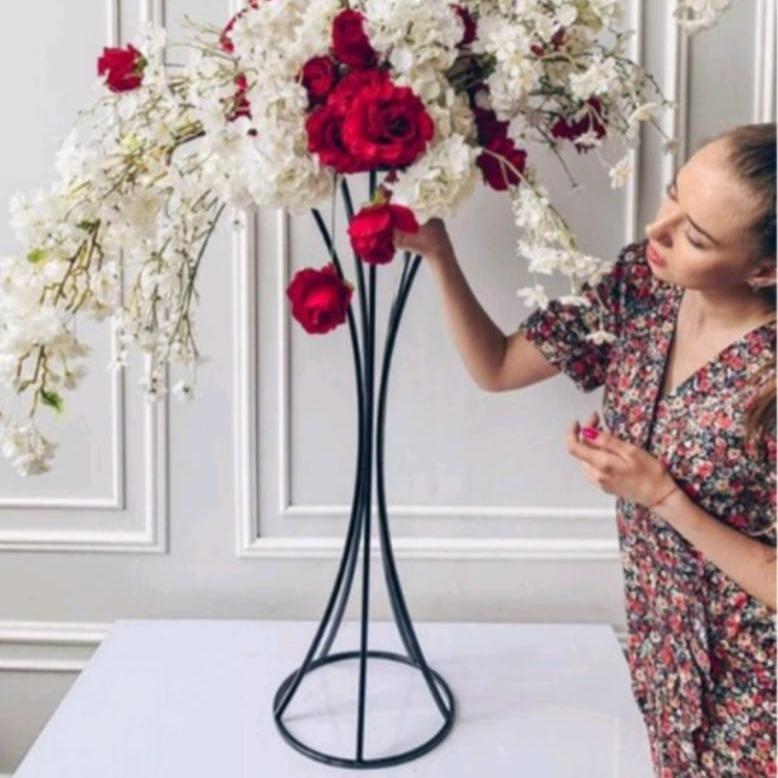 Rakpot bunga slim / Stand Plant Vaslim kaki 5 COD tahan lama - Shop ...