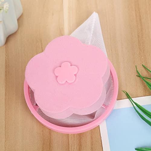 Flower Shape Washing Machine Hair Removal Laundry Ball Floating ...