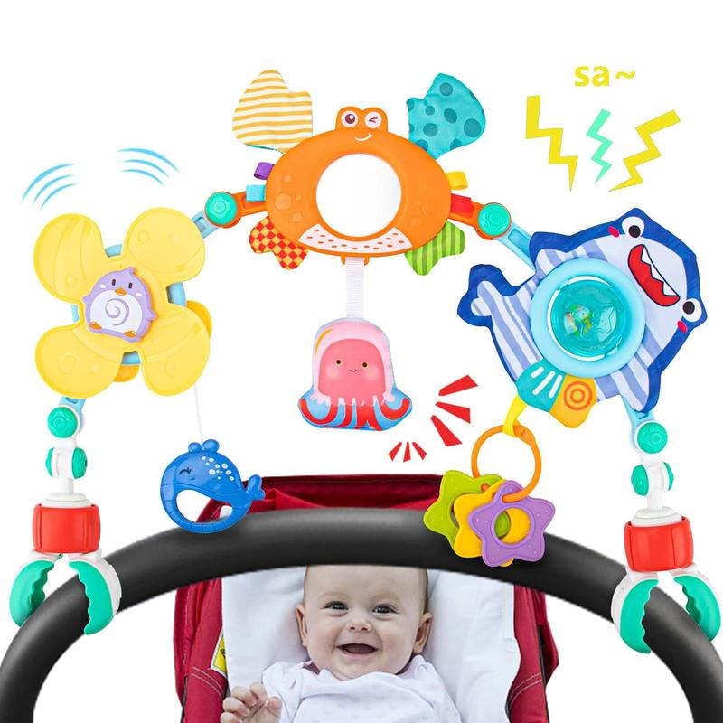 Baby Stroller Arch Toys Bouncer Toy Pram Activity Arch Toys Fine ...