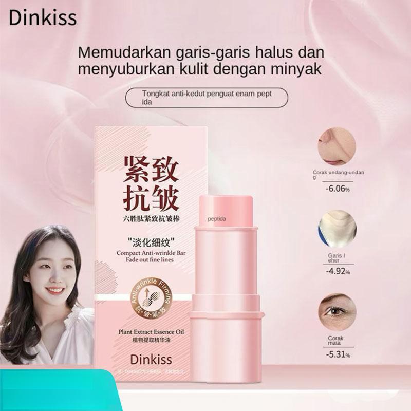 Dinkiss Six-peptide Firming Anti-wrinkle Stick Fades Fine Lines ...