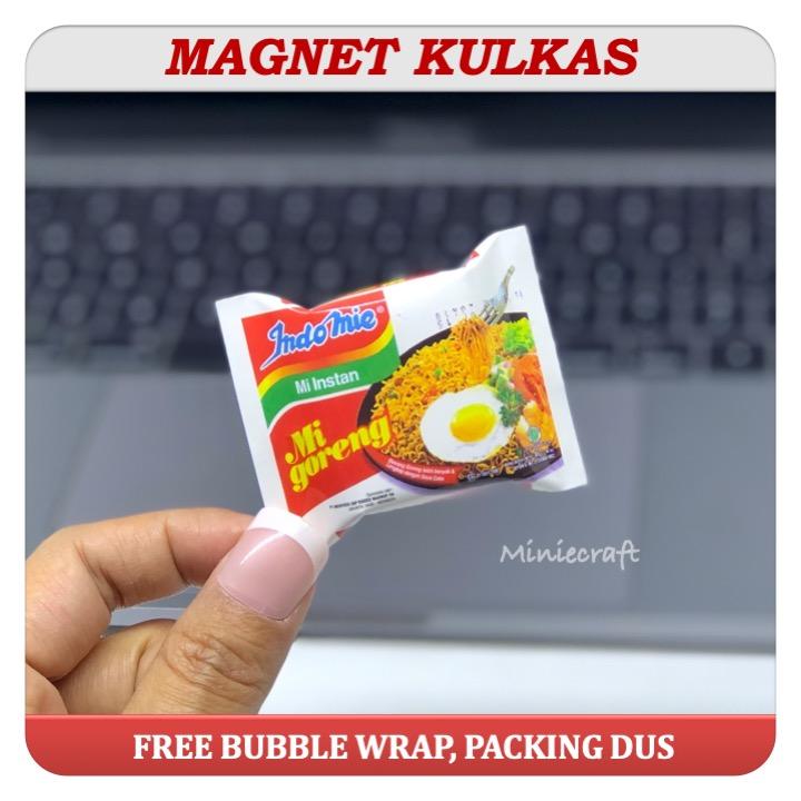 MAGNET TEMPELAN KULKAS MINIATUR PRODUK INDOMIE - Shop | Tokopedia