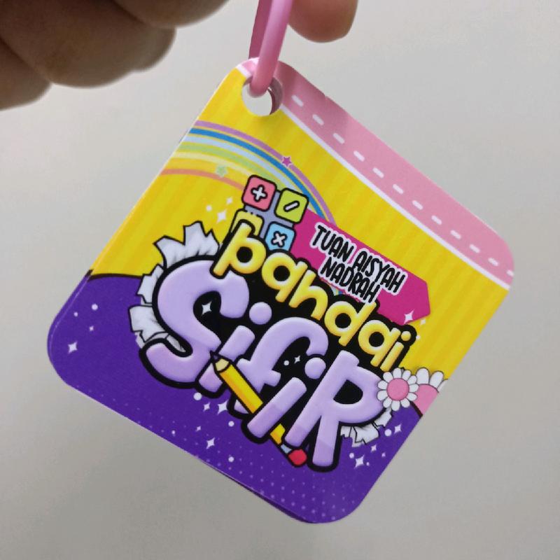 keychain sifir mini flash card sifir saya pandai sifir Keychain ...