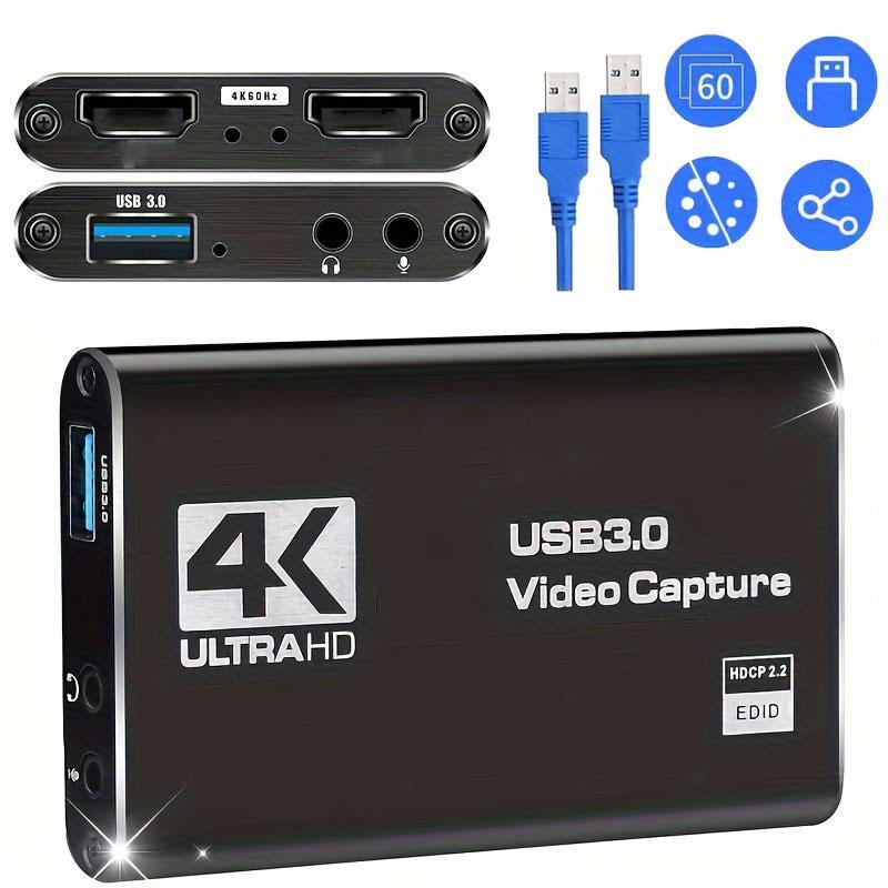 USB 3.0 HDTV-compatible Recorder, 4K 60HZ Screen Recording Card ...