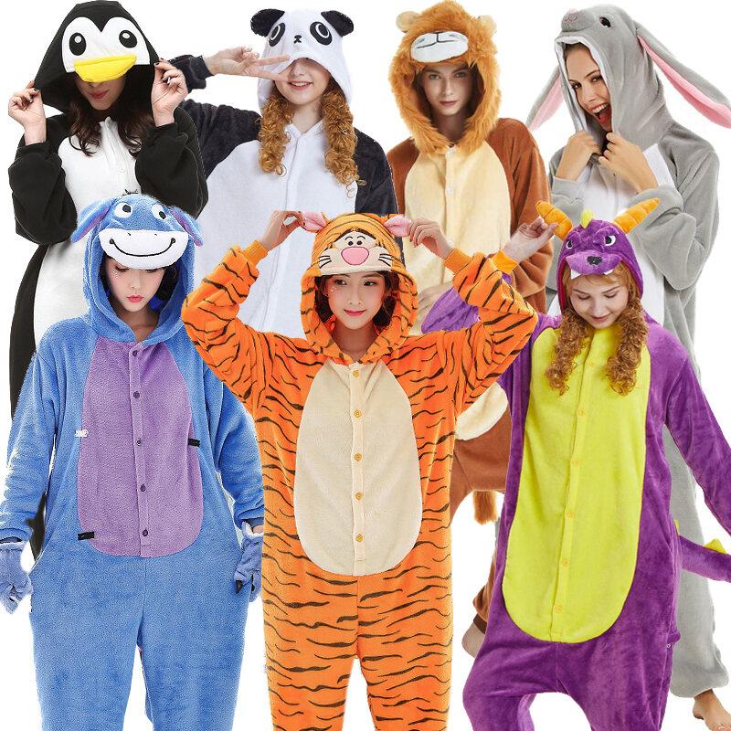 Onesie Harimau Haiwan, Kostum Cosplay Singa Dewasa, Untuk Wanita ...
