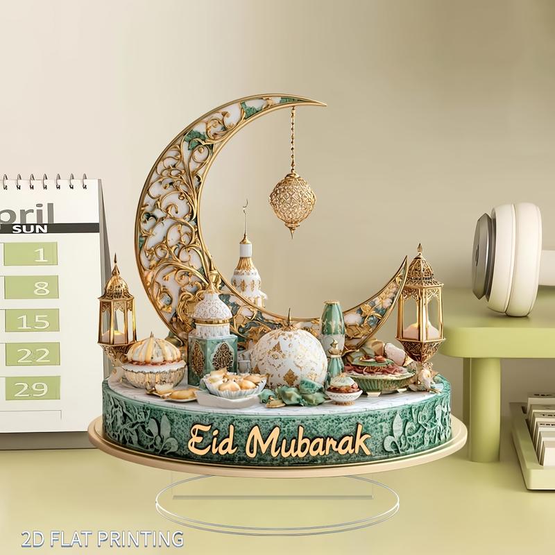 Charming Bohemian 2D Acrylic Ramadan Decoration - Ideal for Home ...