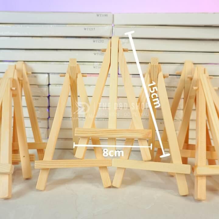 Giá Đỡ Tranh Mini 8x15cm Từ Gỗ Thông Tự Nhiên Cho Tranh Gỗ Tròn ...