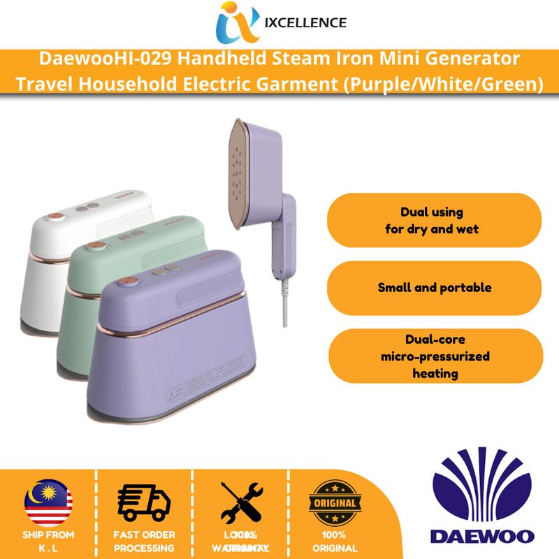 DAEWOO HI-029 Handheld Steam Iron Mini Generator Travel Household ...