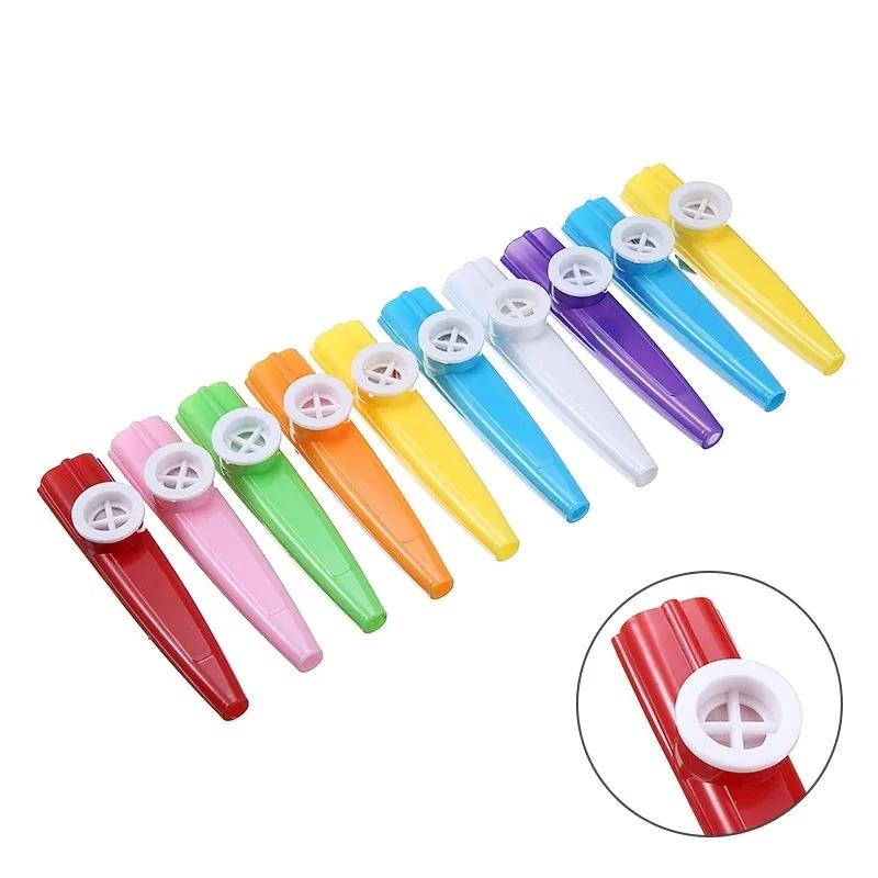 1PC Plastic Kazoo Mouth Flute Harmonica Musical Instrument Kids ...