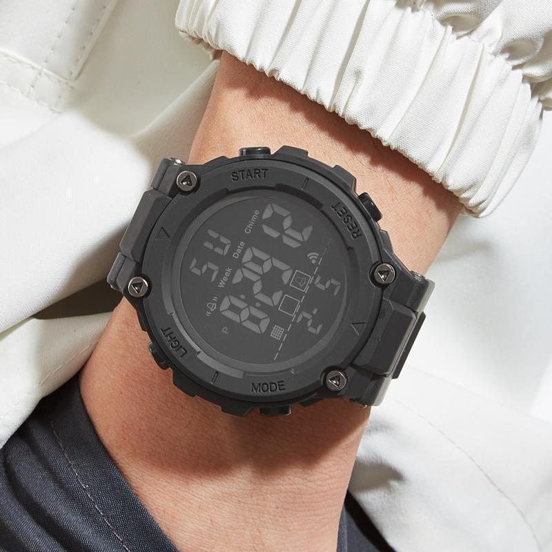 Jam tangan sukan lelaki, kalis air, analog, digital - TikTok Shop Malaysia