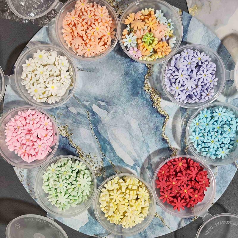 Daisy Edible Sugar Gumpaste Topper Royal Icing Toppers Cake Toppers ...