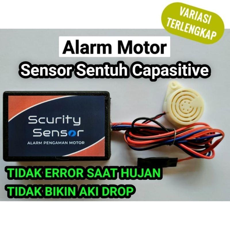 Alarm Motor Sensor Sentuh Body Anti Maling Rahasia Kunci Ganda Motor ...