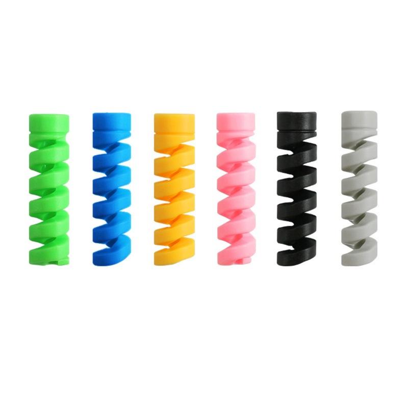 Portable TPR Data Cable Protective Sleeve Anti Bending Prevent - TikTok ...