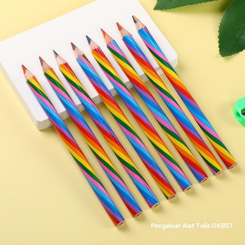 Set Berus Cat Pelangi Kreatif Ajaib, Untuk Kanak-kanak, Membebaskan ...