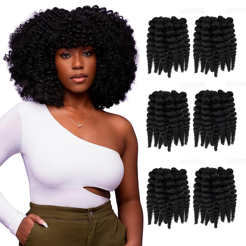Flexi Rod Curls 6X Crochet Hair Extensions, (3 packs of 2x per pack ...