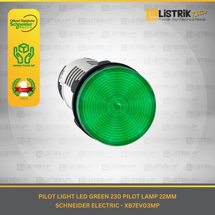 Jual PILOT LIGHT SCHNEIDER ELECTRIC LED XB7 230V-240V MONOLITIK IP65 ...