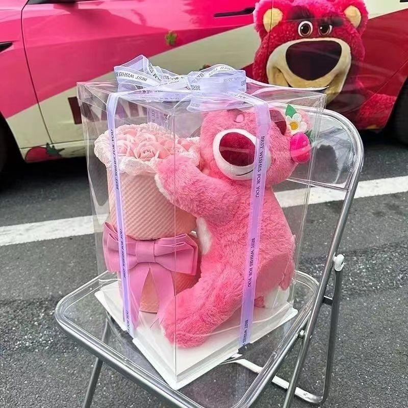 Sejambak Bunga Abadi, Rekaan Beruang Strawberi dan Mawar, Hadiah ...