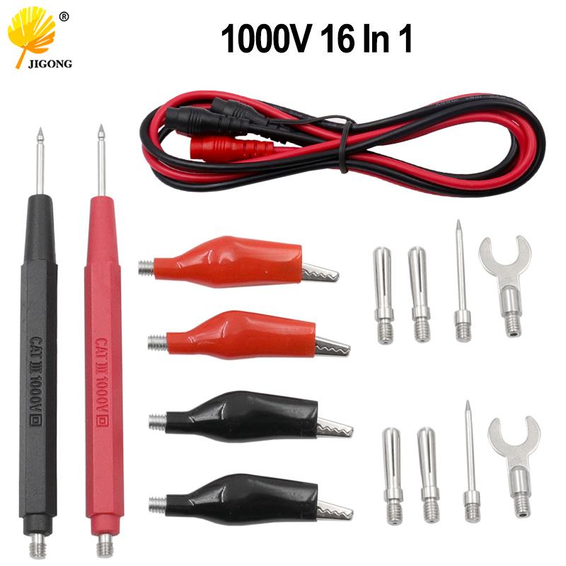 Set Probe Multimeter Digital Universal, 16pcs dalam 1 set, Petua ...