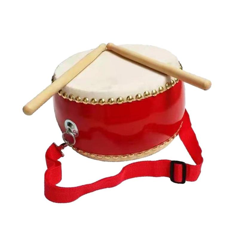 Kids Waist Drum Rhythm Musical Gifts Chinese Folk Dance Traditional ...