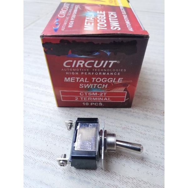Toggle Switch 2 Terminal CTSM-2T Circuit - TikTok Shop Philippines