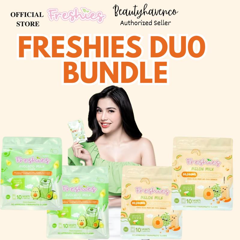 FRESHIES DUO BUNDLE AVOCADO AND MELON (2 PACKS) COLLAGEN DRINK - TikTok ...