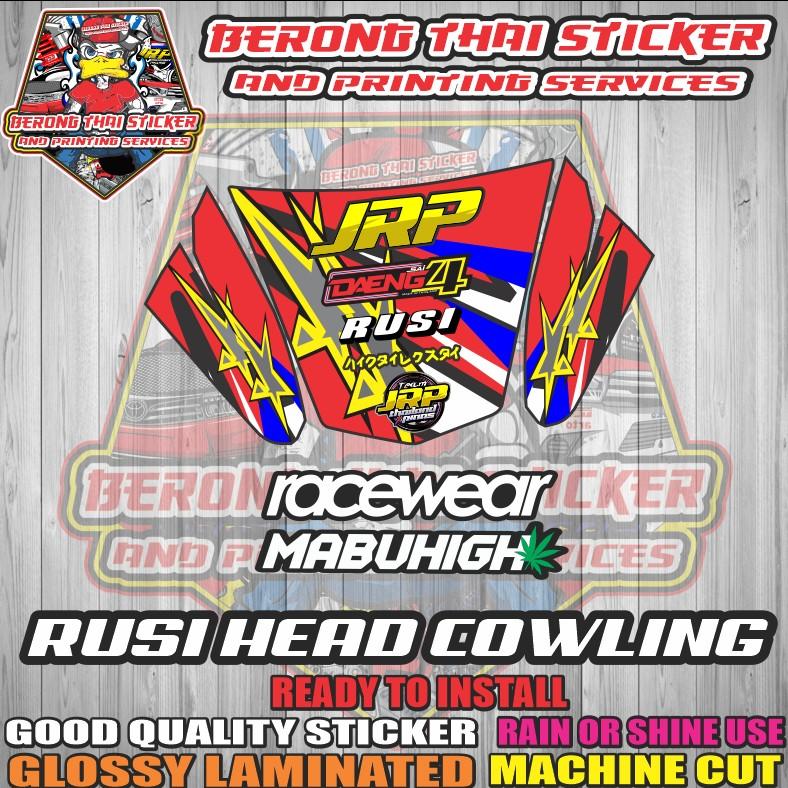 Rusi Macho 125 150 Head Cowling Jrp Sticker - TikTok Shop Philippines