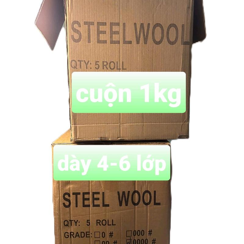 cuộn 1kg mét steel wire wool dùng trong ngành gỗ choooooiii - TikTok ...