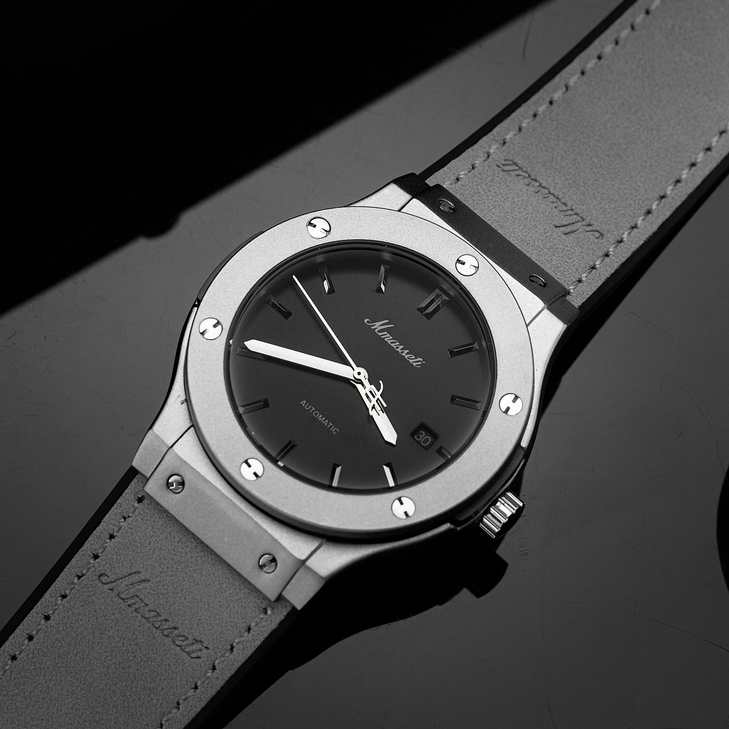 ( oke_em ) N258 - Đồng hồ nam automatic Mmasseti chính hãng , chống ...