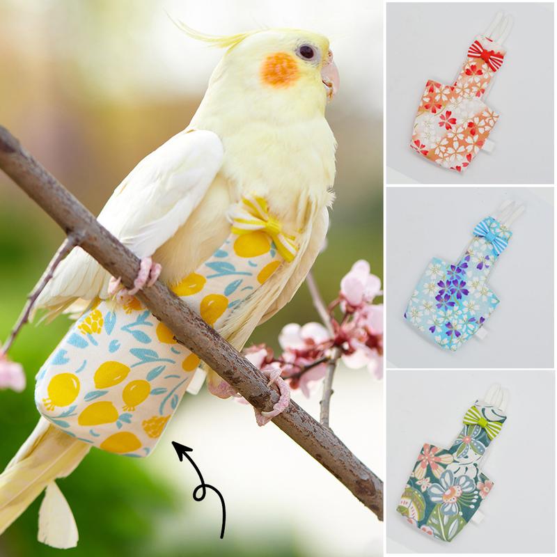 Cute Birds Flight Suit Parrot Diaper Flight Suit Diaper Clothes ...