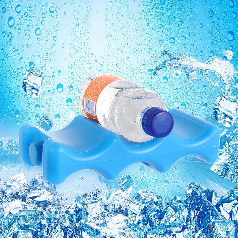 600ML Cooler Bag Lunch Box Freezer Ice Brick Reusable Ice Packs ...