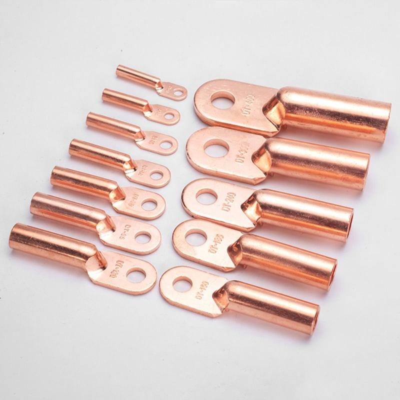 New DT Copper Terminal Copper Non-Insulated Cable Wire Connector ...