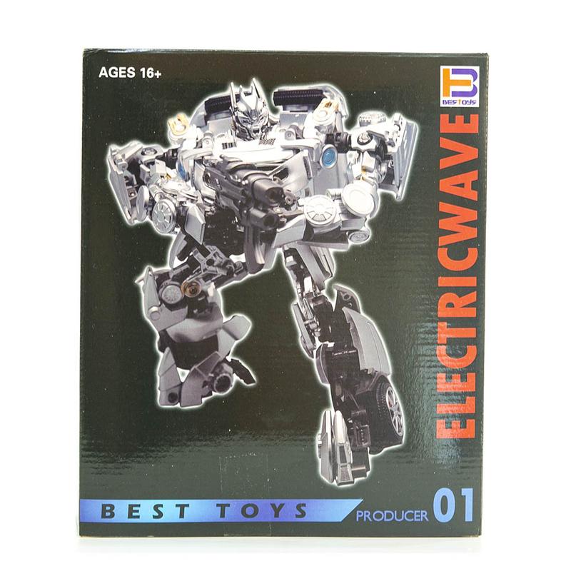 New Transform Robot Toy Best Toys BT-01 BT01 Electricwave Soundwave ...