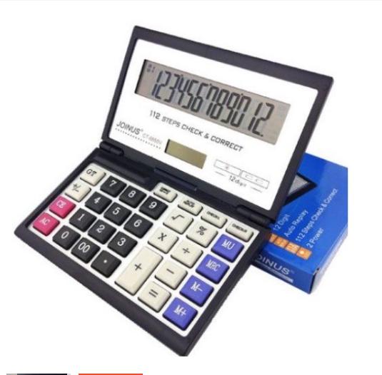 Folding flip calculator solar calculator large screen financial ...