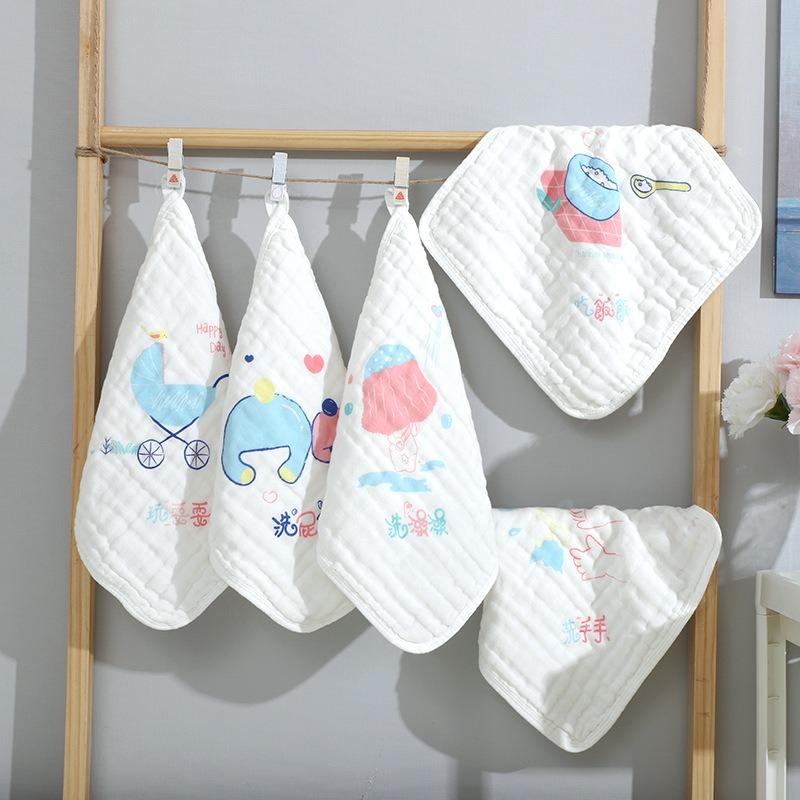 Tuala Bayi, Set 5pcs, 30x30cm, 6 Lapisan, Lembut dan Selesa, - TikTok ...