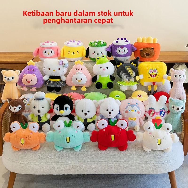 Anak Patung Mesin Kuku, Mainan Mewah Kecil, 8 inci, Anak Patung Mainan ...