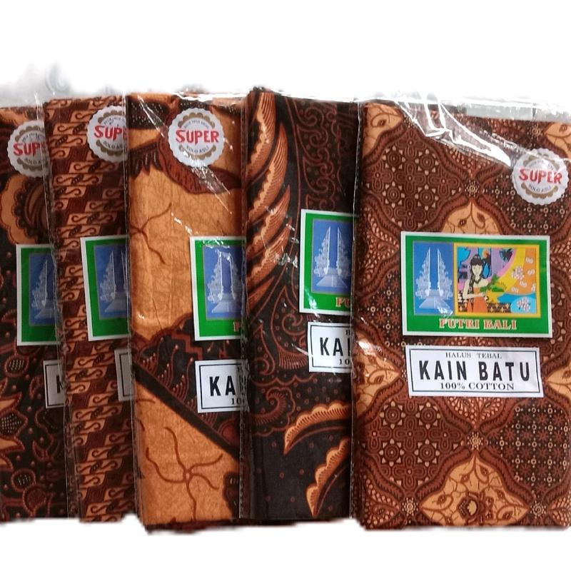 PAKET HEMAT 5 LEMBAR KAIN LEBIH MURAH BAHAN KATUN(Motif Random/Satu ...