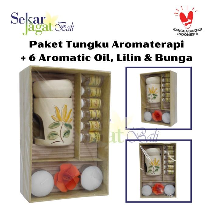 Jual Tungku Aromatherapy / Tungku Aromaterapi Keramik Lengkap - Paket D ...
