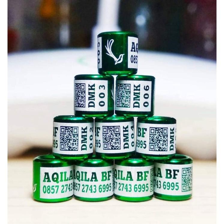 RING BURUNG BARCODE/RING MURAI/RING MERPATI/RING LOVEBIRD/RING - Shop ...