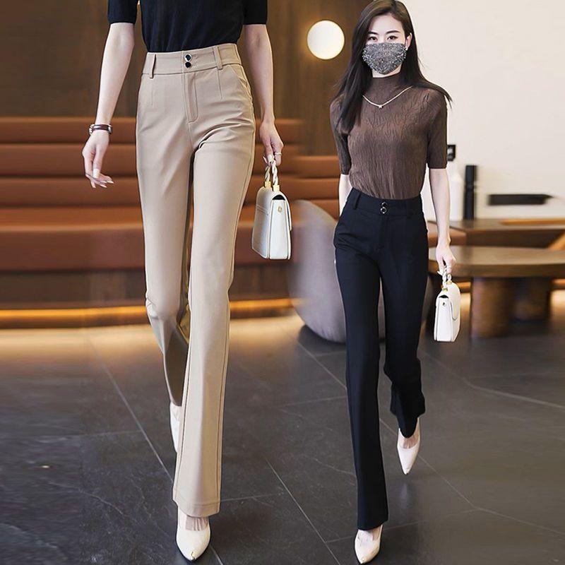Seluar Bootcut, Sut Perniagaan, Untuk Wanita, 2023 Musim Luruh dan ...