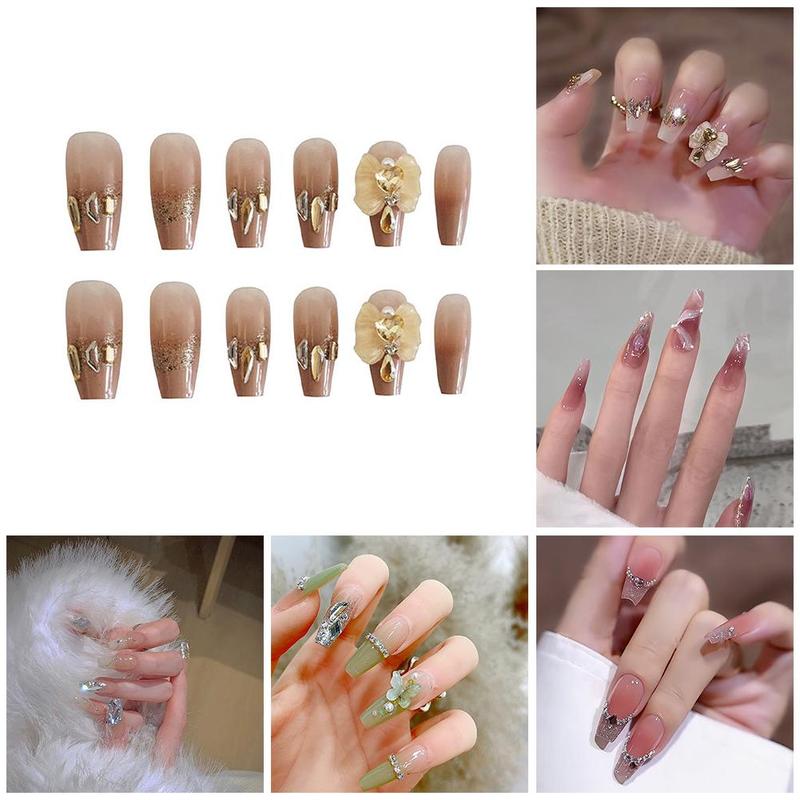 Wear Nail Drill Style Nail Patch Nail Patch Fake Nails Patch - TikTok ...