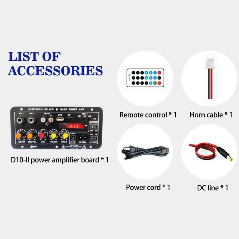 RACING TEAM Amplifier Board Audio Karaoke 8-12 Inci 2000w Amplifier ...