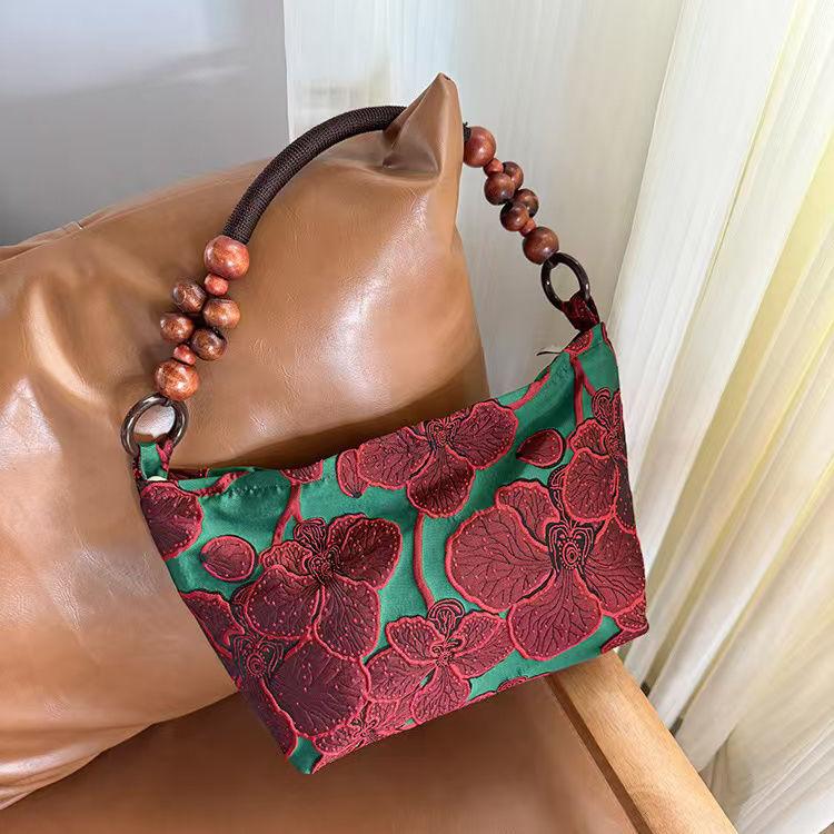 Beg Bahu Tunggal Gaya Cina Retro, Seni Jacquard, Untuk Wanita, - TikTok ...