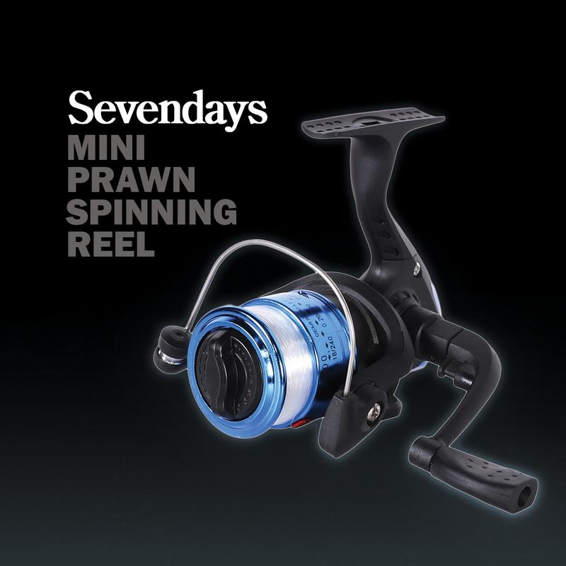 Mini Shrimp Spinning Reel - Ultralight Fishing Gear for Sea/Shrimp ...