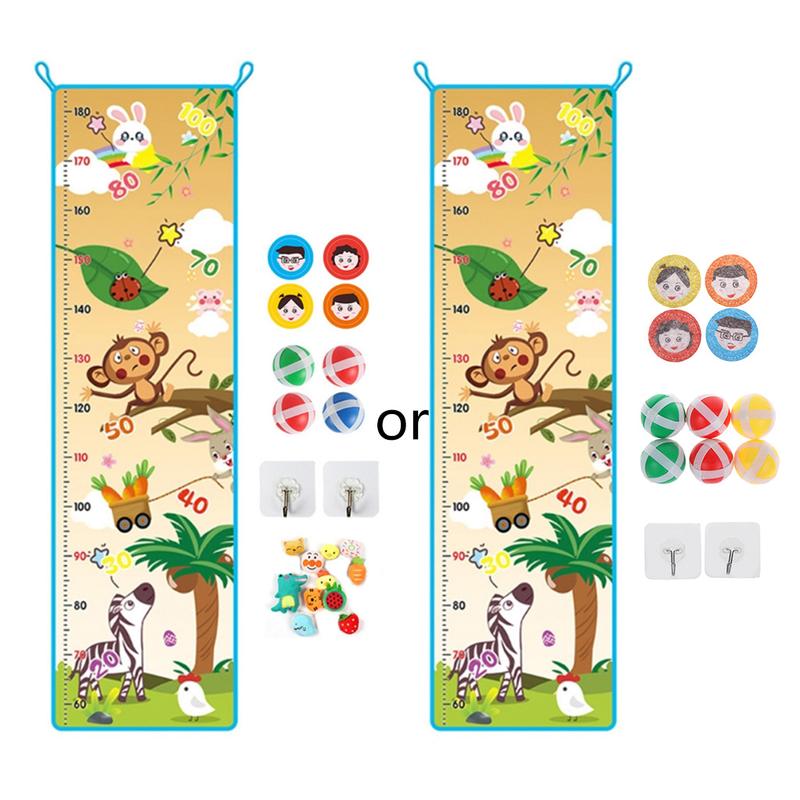1Set Physical Training Growth Chart Stick-On Wall Brain Developmental ...