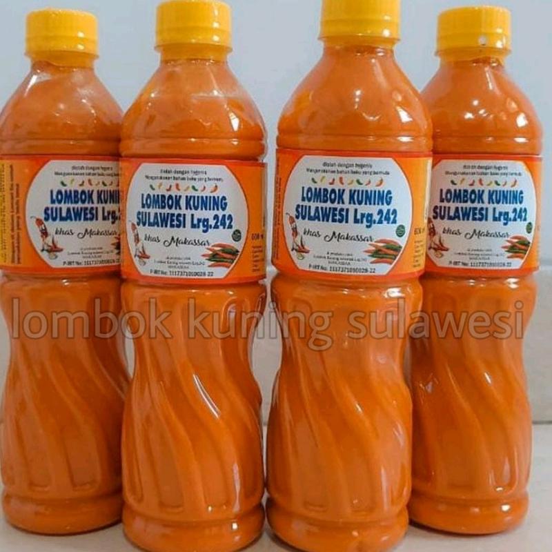 Lombok Kuning Sulawesi Lr 242 600ml Bahan Makanan Sambal Pedas - Shop ...