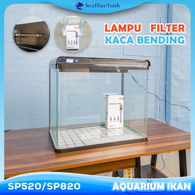SBT Akuarium Ikan SXXSP520/620 Tangki Ikan Mini Dengan Filte - Shop ...