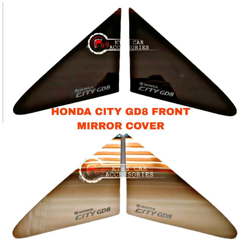 FRONT MIRROR COVER HONDA CITY GD8 2PC ( accessories ) - TikTok Shop ...